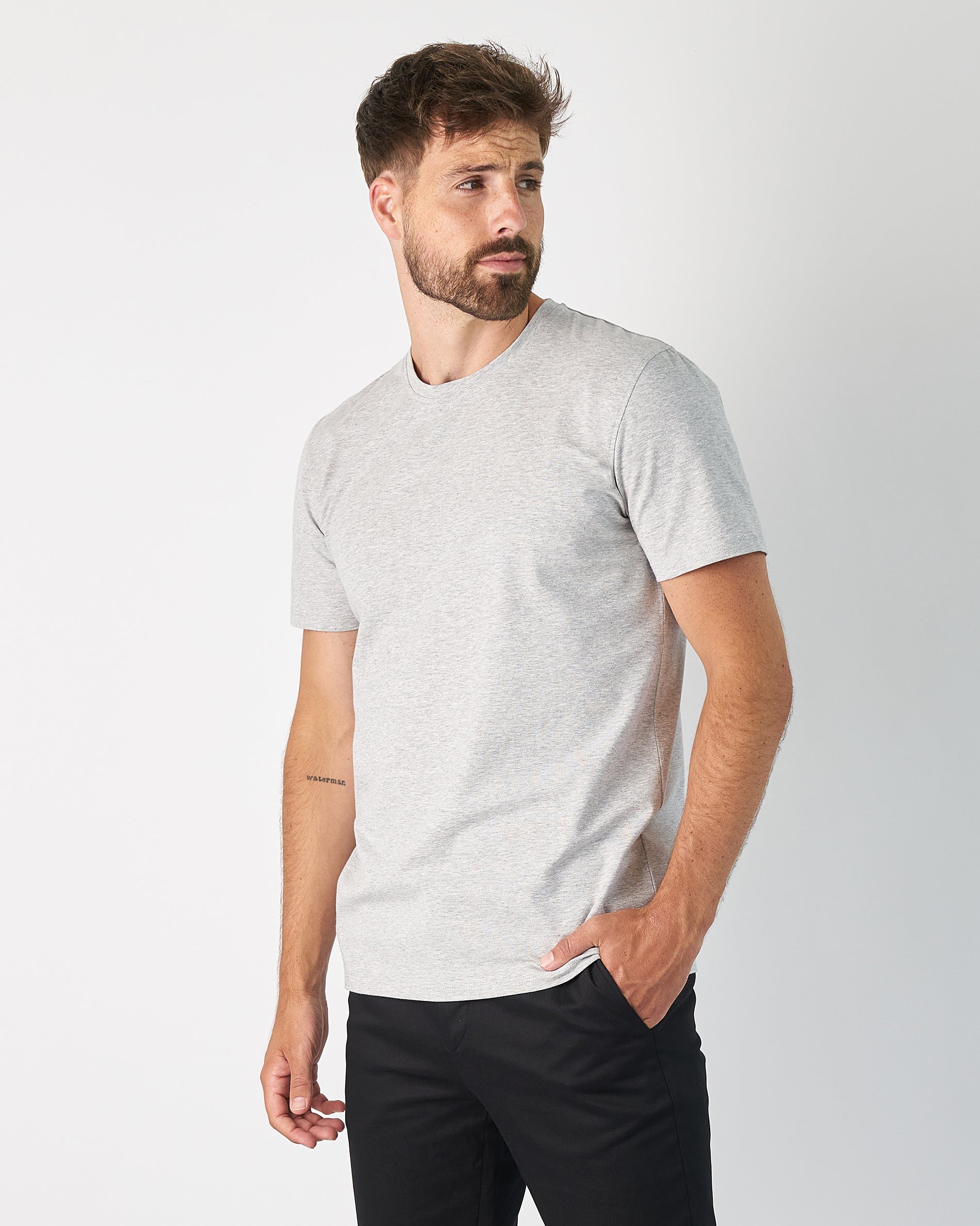 T-shirt light grey | LABFRESH